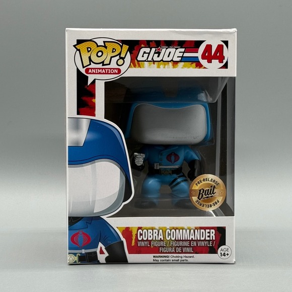 Funko | Toys | Funko Pop 44 Cobra Commander Gi Joe Bait Exclusive W ...
